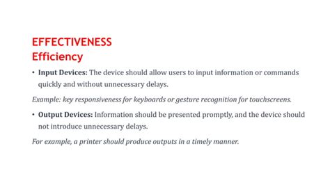 usability testing of input output devices in hci pptx