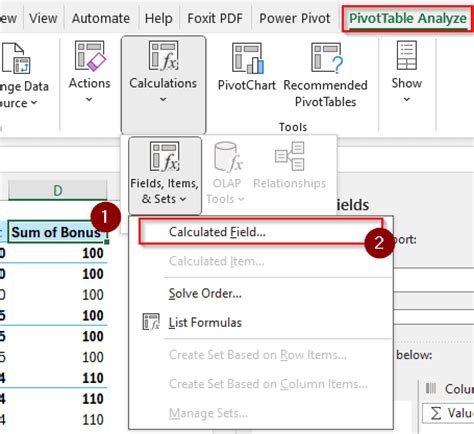 How To Delete Calculated Field In Excel Pivot Table 2 Methods Excel