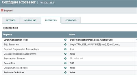 Solved Does Executesql Processor Allow To Execute Stored Cloudera Community 158922