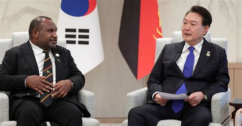 윤 대통령 태평양 도서국과 정의롭고 신뢰 기반한 관계 구축