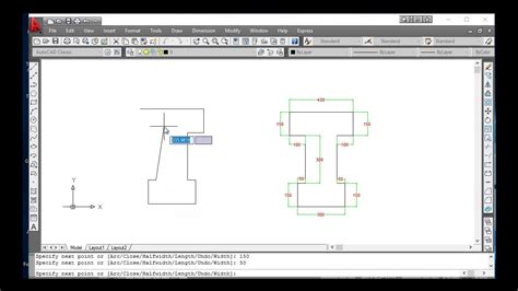 Calculate Section Properties In Autocad YouTube