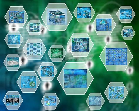 Cell Interface Stock Illustration Illustration Of Code 69069377