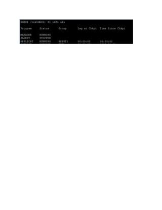 Oracle Goldengate 11g Schema Replication From Standby Database PDF