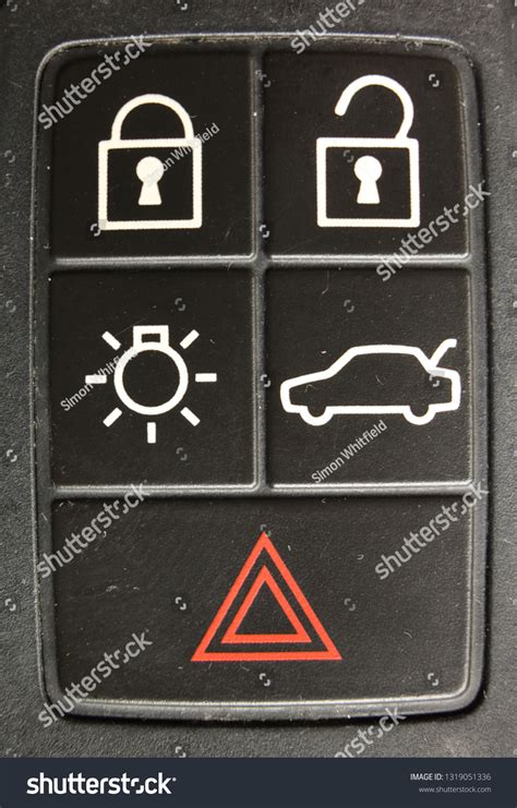 Car Key Fob Symbols Open Close Stock Photo Shutterstock