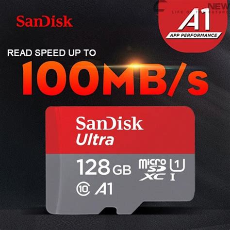 Thẻ nhớ Micro SD 128GB Sandisk Class 10