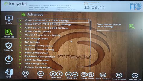 Request Unlock Advanced Menu Insyde Bios BIOS Modding Requests Win Raid Forum