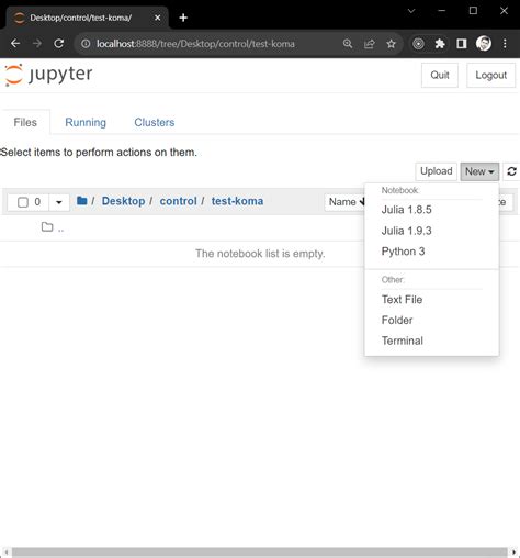Use Koma In Notebooks · Komamrijl