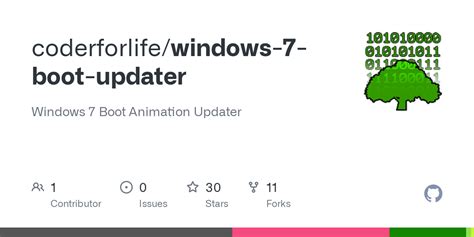 Github Coderforlife Windows 7 Boot Updater Windows 7 Boot Animation Updater