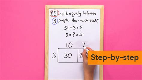 How To Divide Using The Array Method Bbc Bitesize