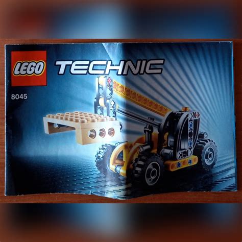 Lego 8045 Technic Mały Podnośnik Teleskopowy Szczecin Kup Teraz