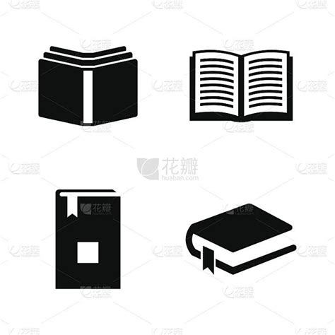 书简单相关矢量图标素材 花瓣网