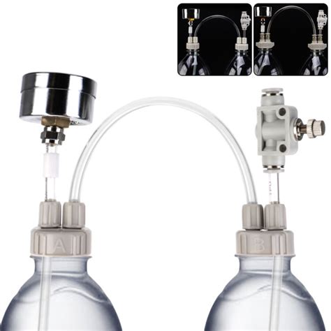 Homemade CO2 DIY CO2 Valve Diffuser With Pressure Air Flow Device CO2 Generator System Kit For