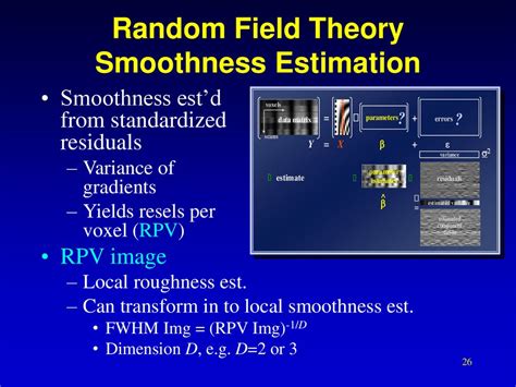 Inference On Spms Random Field Theory And Alternatives Ppt Download