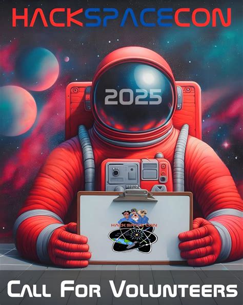 Hack Space Con On Linkedin Join The Crew Call For Volunteers Is Now Open Attention All