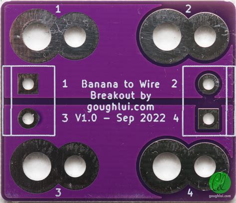 Project Banana To Terminal Block Breakout Or Where Are My Binding Posts Goughs Tech Zone
