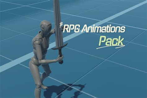 Rpganimationspack 3d Animations Unity Asset Store