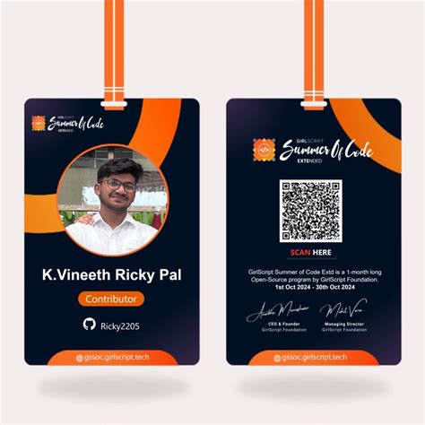 Vineeth Ricky Pal Kaki On Linkedin Gssoc Girlscriptsummerofcode