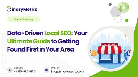 Data Driven Local Seo Get Found First In Your Area