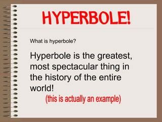 Hyperbole PPT Worksheets Library