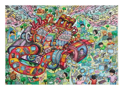 โครงการประกวดวาดภาพ มหัศจรรย์ปิโตรเคมี ปี 8 Ptt Global Chemical