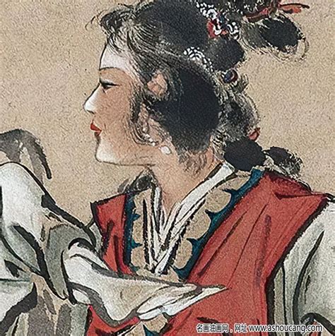 吴光宇作品 起舞图 高清大图下载 名画油画网