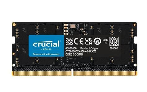 Used Crucial 16gb 24gb 32gb 48gb 64gb 96gb Ddr5 5600 Pc5 44800 Sodimm Model Kit Lot Ubb Threads