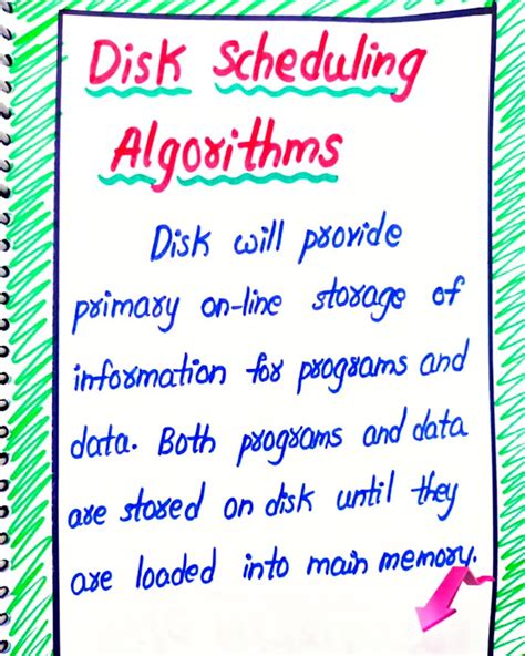 Disk Scheduling Algorithms In Operating Systems Laharivlogs