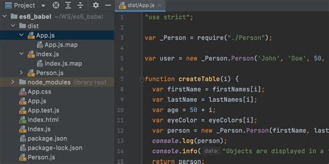 Ecmascript 6 In Webstorm Transpiling The Webstorm Blog