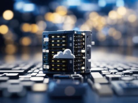 Premium Photo Navigating The Cloud Cloud Computing Technology Internet Network And Data Management