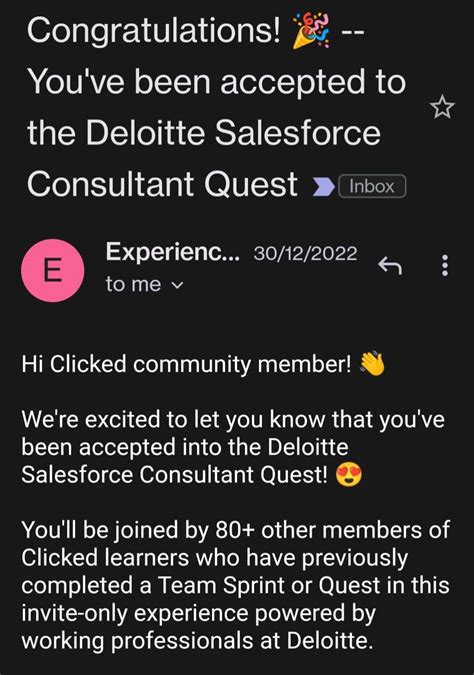 Sindhuja N☁️ On Linkedin Salesforce Deloitte Opportunity