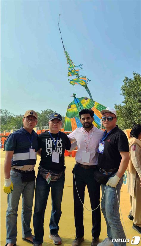 한국연협회·리기태연보존회 인도구자라트국제연축제 참가 뉴스1
