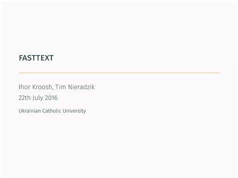 Fasttext PDF Technology Computing