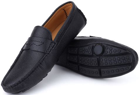 Mio Marino Mens Loafers Italian Dress Casual Loafers For Men Slip On Driving Shoes In T