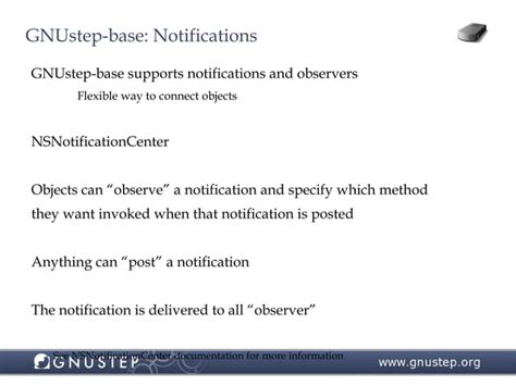 Building Server Applications Using Objectivec And Gnustep Ppt