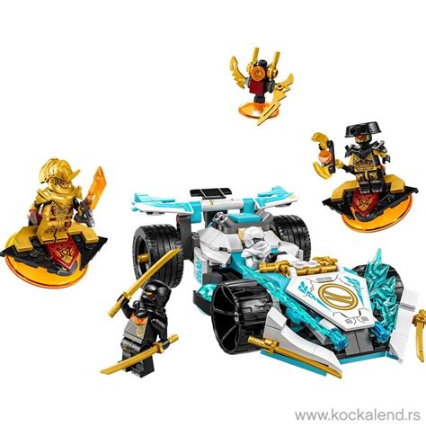 Lego Ninjago Zanes Dragon Power Spinjitzu Race Car Le Kockalend Internet Prodavnica