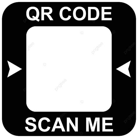 Qr Code Scanner Mockup With Arrow Logo Scan Me Now Vector Smartphone