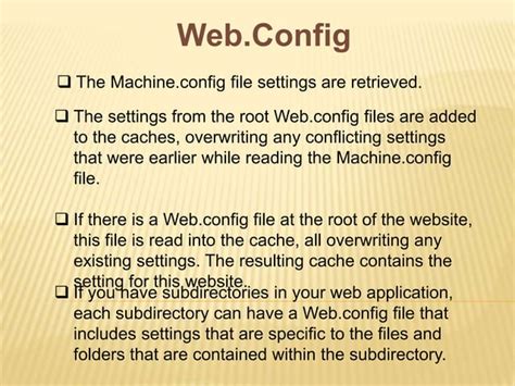 Webconfiguration Ppt
