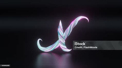 컬렉션 와인딩 알파벳 독특한 꼬인 편지 네온 화이트 색상 편지 X3d 일러스트 레이 션 교육에 대한 스톡 사진 및 기타 이미지 Istock