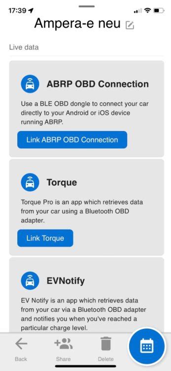 Cannot Get Live Data From Abrp Webserver For New Configured Car Models In The Abrp App Report