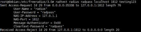 freeradius mysql认证搭建 freeredius csdn博客