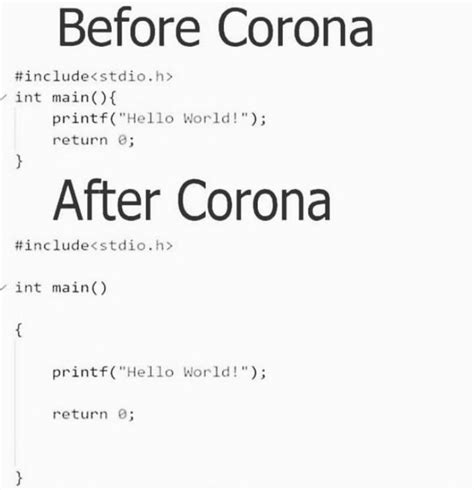 When Even Code Started Practicing Social Distancing Talha Tarique