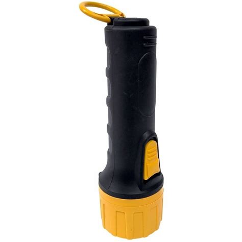 Xian Feng Flashlight With Rubber Grip Handle 2 X D Batteries Not