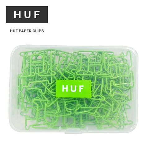 HUF ハフ ペーパークリップ HUF PAPER CLIPS 小物 文房具 AC00748 ネコポス便発送で送料無料 ブランド名で