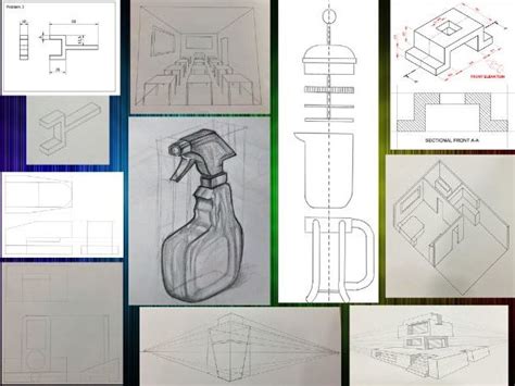 Igcse Graphics Formal Drawing Styles Teaching Resources