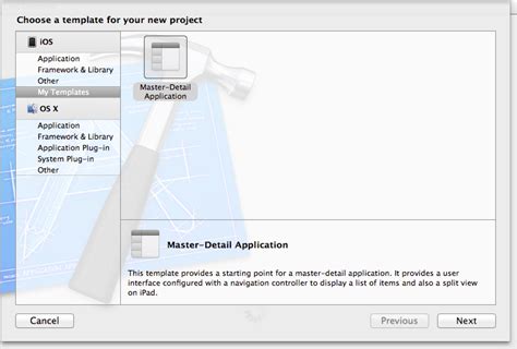 Creating Iphone Project Template For Xcode 4 Stack Overflow