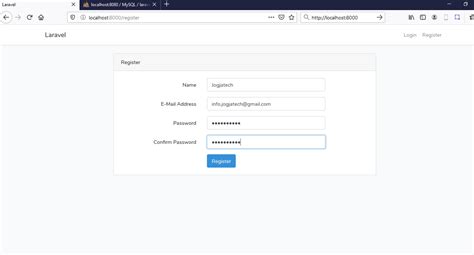 Tutorial Login Register Laravel 7 Dengan Fitur Auth Dan View React Riset