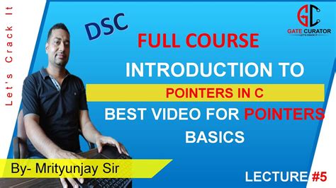 lecture 5 introduction to pointers in c youtube