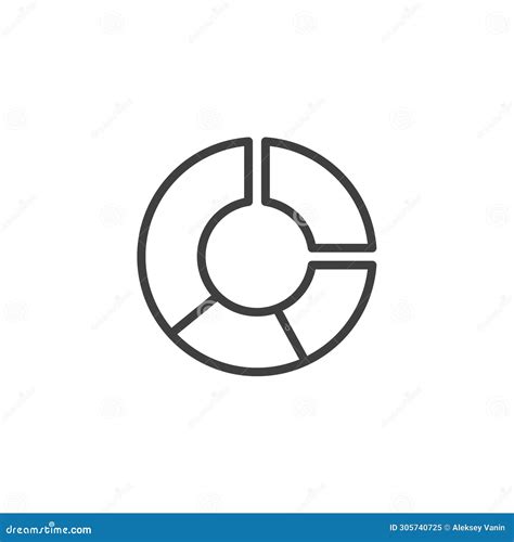 donut chart graph growth diagram infographics elements analysis stock