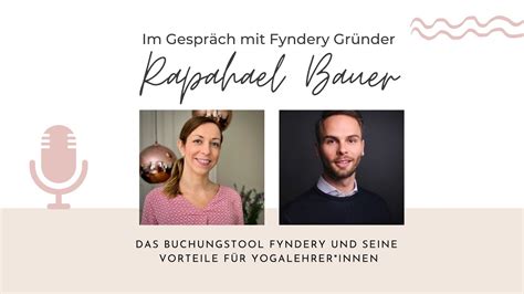 Buchungstool Fyndery Interview Mit Raphael Bauer Youtube