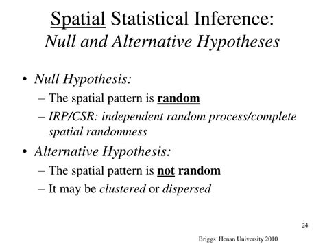 Ppt Inferential Spatial Statistics Introduction To Concepts
